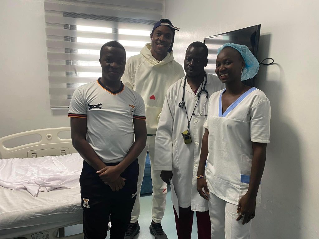 Chipolopolo captain Enock Mwepu discharged from Bamako Hospital ...